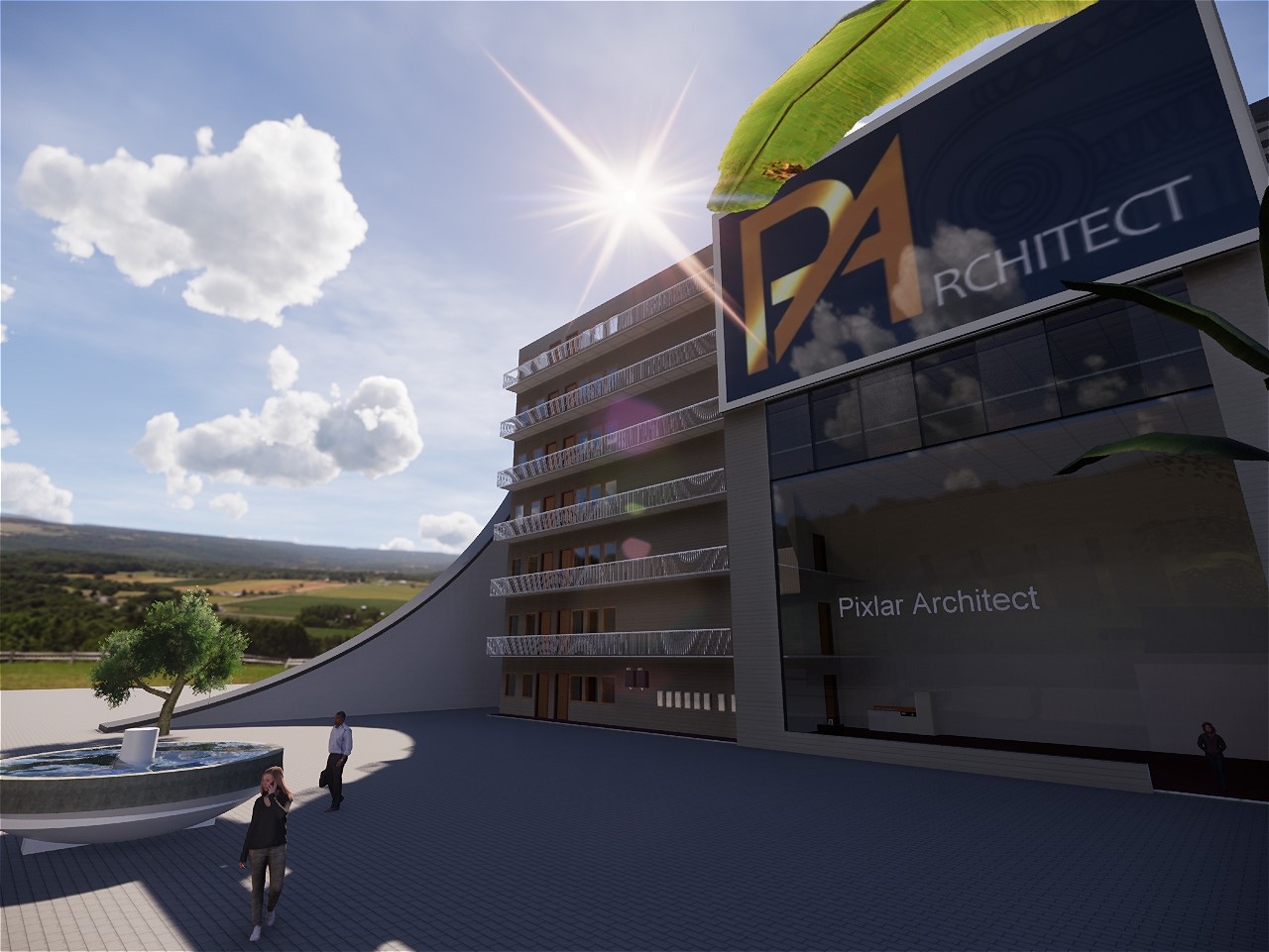 3D Fly Through Architectural Animation Design Services